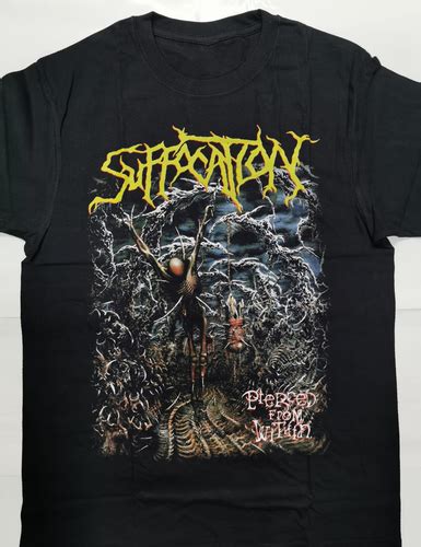 Hot Suffocation Band Black T Shirt Cotton Unisex S 234xl Rd305 Ebay