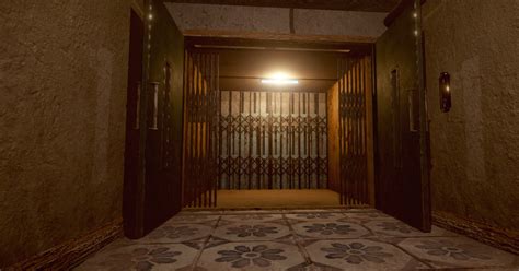 Old Elevator Fully Functional Built In Rp 3d Environments Unity