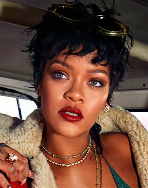 Fenty Cop On Twitter Rihanna Short Hair Rihanna Hairstyles Rihanna