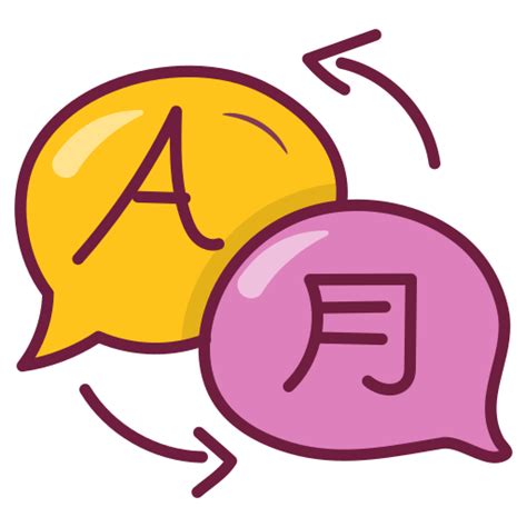 Linguistic Generic Hand Drawn Color Icon