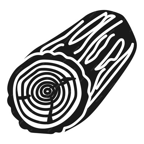 Premium Vector Log Icon Simple Illustration Of Log Vector Icon For Web Design Isolated On
