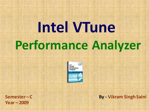 Intel Vtune Ppsx Computer Software And Applications Computing