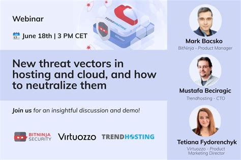 bitninja security on linkedin 🌐 webinar tackling emerging security