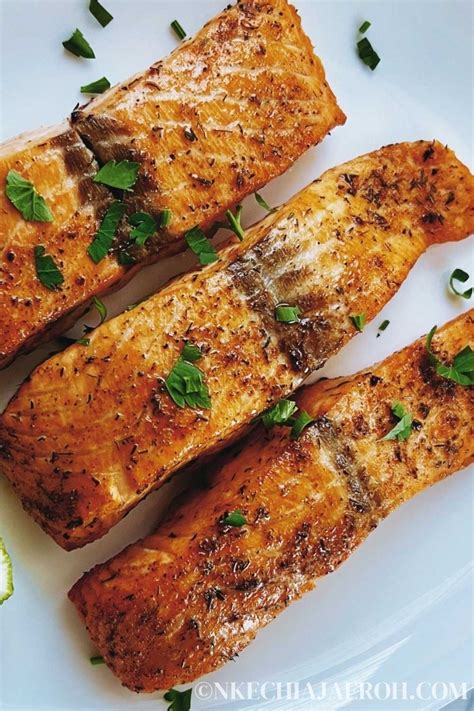 Best Healthy Salmon Recipe In The Air Fryer Nkechi Ajaeroh