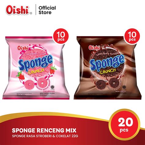 Jual Sponge Renceng Mix Isi 20pcs Shopee Indonesia