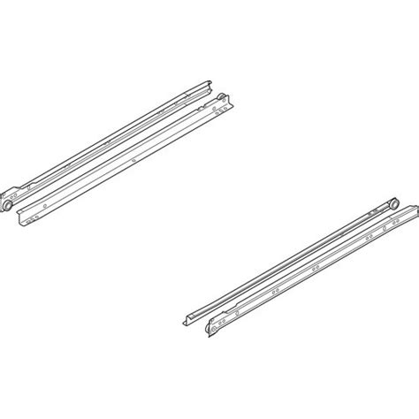 Blum 230E7500 30in Standard 230E Epoxy Drawer Slide Cream Polybag