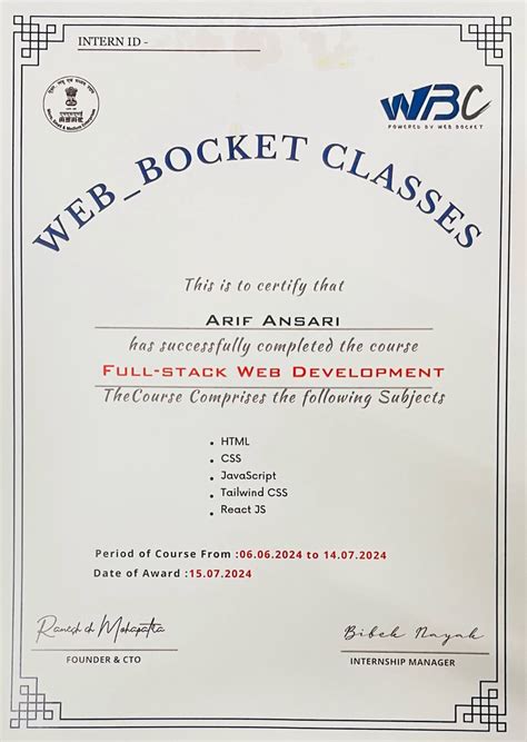 Aarif Ansari On Linkedin Internship Career React Mongodb Techindustry