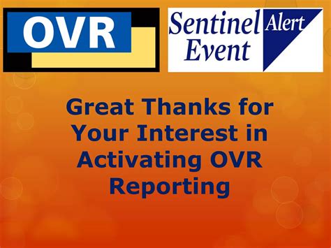 Occurrence Variance Report And Sentinel Event Reporting System Pdf