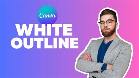 video thumbnail for how to add white outline to any object in canva
