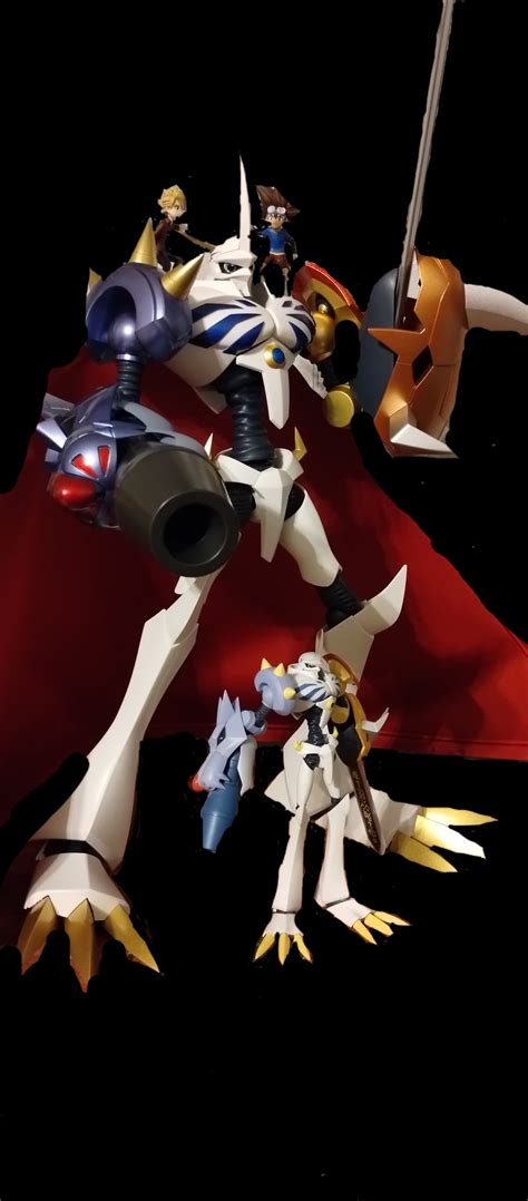 Combined They Form Omnimon R Actionfigures