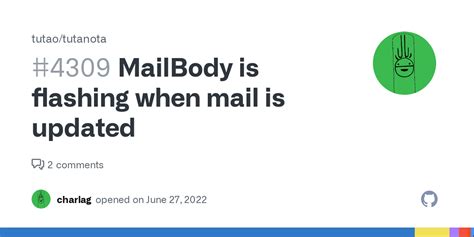 Mailbody Is Flashing When Mail Is Updated · Issue 4309 · Tutao