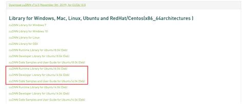 Ubuntu 1604安装cuda 100和cudnn 765 Siaimess Blog