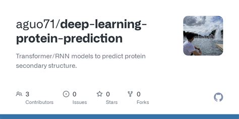 Github Aguo71deep Learning Protein Prediction Transformerrnn