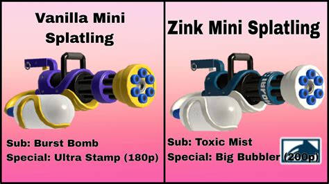 Mini Splatling Sets Ranked Mode