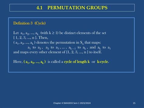 Chapter 4 Permutation Group Pdf