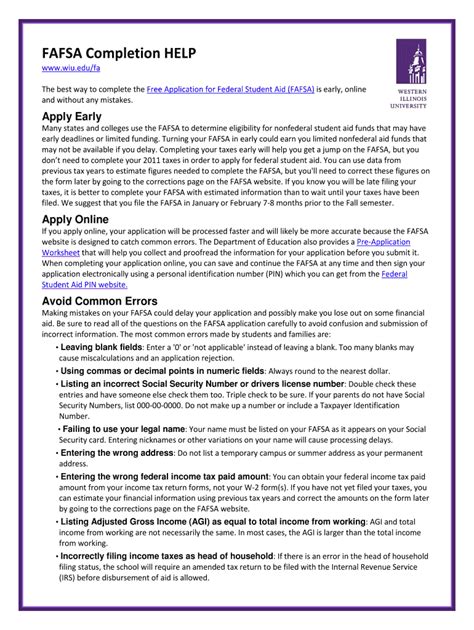 Fillable Online Fafsa Completion Help Fax Email Print Pdffiller