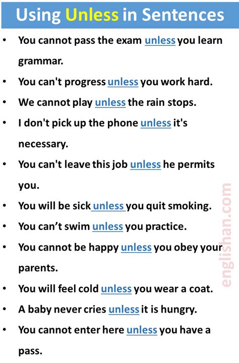 Differentiate Till Until And Unless In English