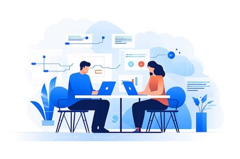 Premium Ai Image Teamwork Web Concept In Flat Design