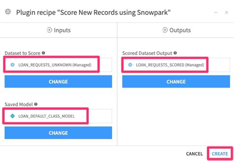 Plugin Visual Snowpark Ml Dataiku