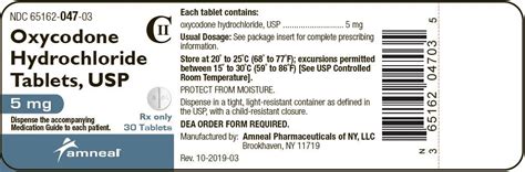 Oxycodone Fda Prescribing Information Side Effects And Uses