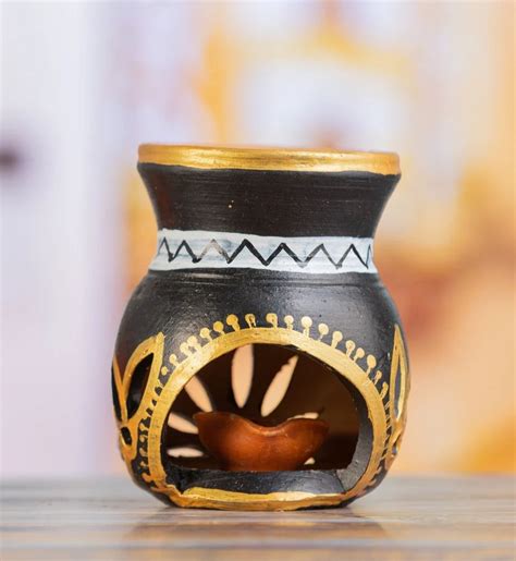 Diwali Diya Terracotta Diffuser Kapoor Burner Home Fragrance Gogal