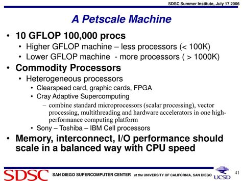 PPT Overview Of HPC Eye Towards Petascale Computing PowerPoint Presentation ID