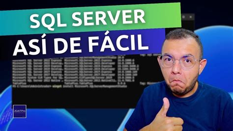 Así De FÁcil Es Instalar Ahora Sql Server Express En Windows Server 2025 Youtube