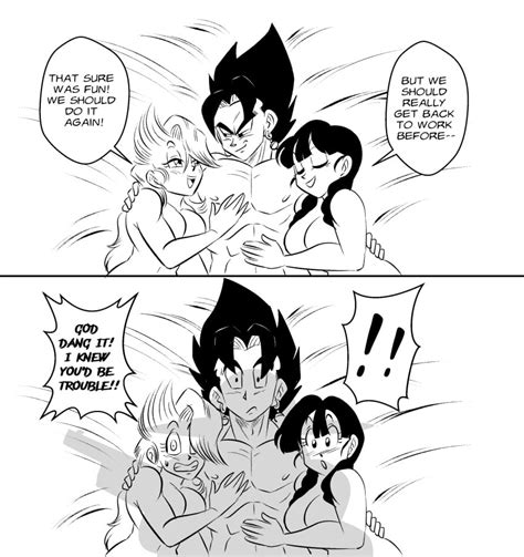 Rule 34 2girls1boy After Sex Big Breasts Breasts Bulma Briefs Bulma