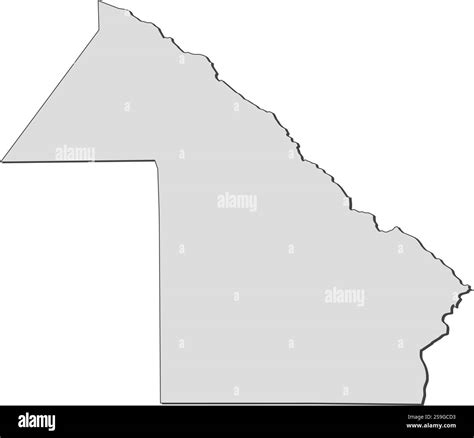 Map Of Chaco A Province Of Argentina Stock Vector Image And Art Alamy