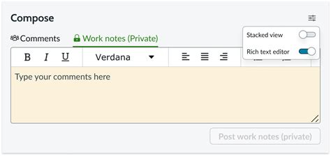 Activity Stream Compose Horizon Design System