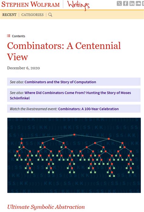 Lambda Calculus And Combinators