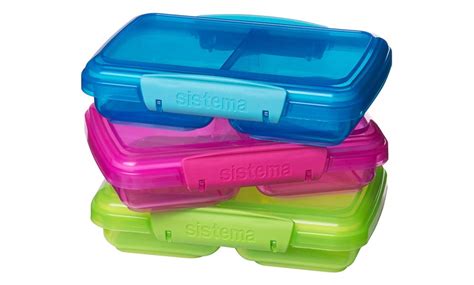 350ml Small Split Lunch Boxes Groupon Goods
