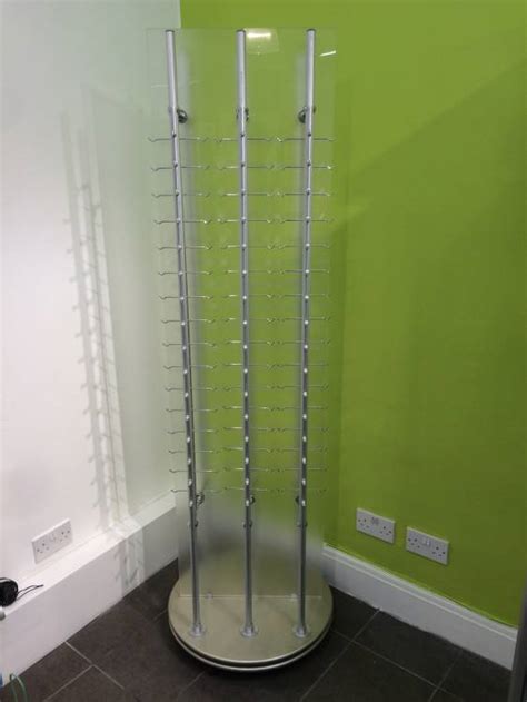Rotating Frame Display Stand Frame Display Units Fixtures And Fittings Used Optical