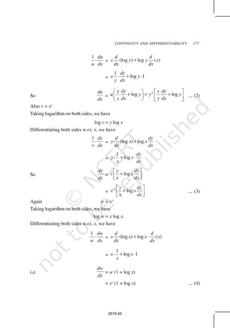 Continuity And Differentiability Ncert Book Of Class 12 Mathematics Part I