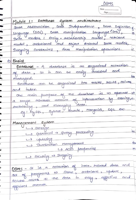 Dbms Notes Dbms Practice Set Computer Science Studocu