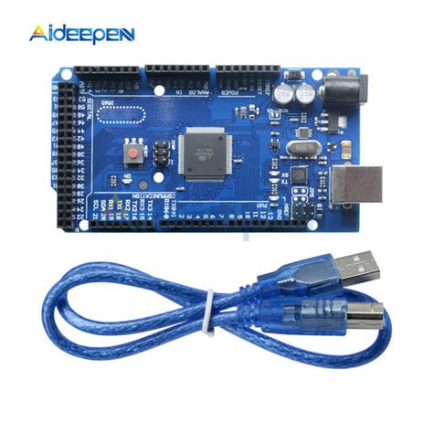 Mega2560 Mega 2560 R3 Atmega2560 16au Ch340g Usb Development Board With Cable Mega2560 Shell