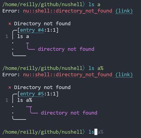 Panic When Using The `` Character · Issue 5958 · Nushellnushell · Github