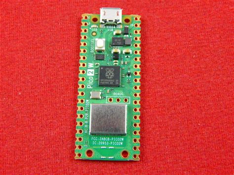 Микроконтроллер Raspberry Pi Pico 2 W с поддержкой Wi Fi и Bluetooth Radiomart Kz