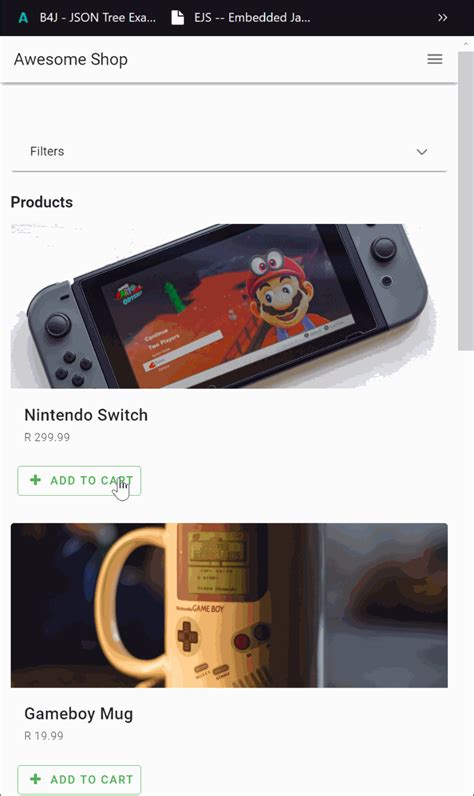 Banano Creating An Online Store Website Webapp B4x Programming Forum