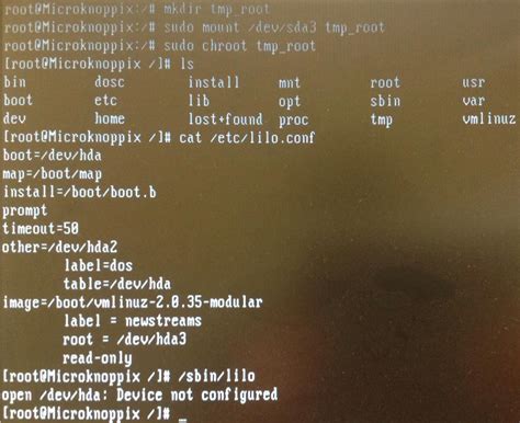 Livecd How Do I Get Lilo To Boot On Cloned Hard Drive Unix And Linux