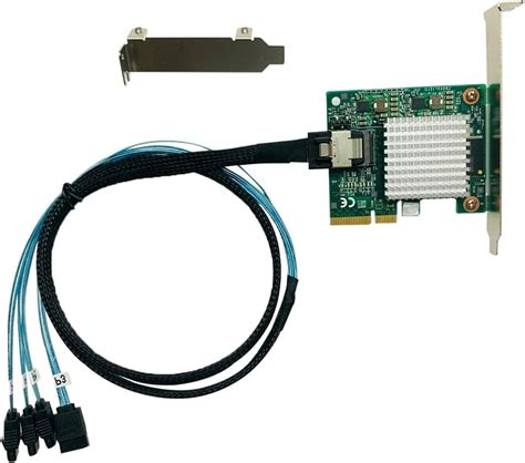 H1110 81y4494 Sas 2 Raid Controller Card 6gbps Sata Hba Lsi 9211 4i P20 It Mode For