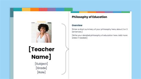 How To Create A Teaching Portfolio Examples And Free Templates