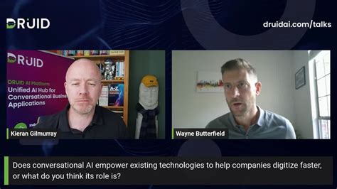 Interview Wayne Butterfield On Conversational Ai Kieran Gilmurray