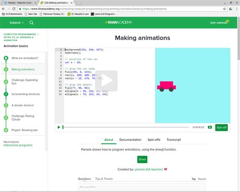 Making Animations Intro To Js Drawing And Animation