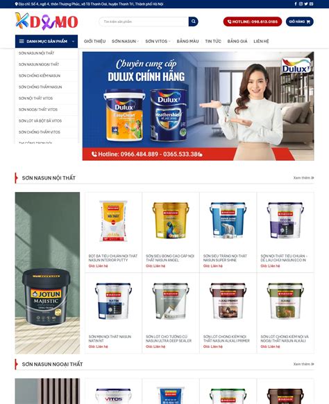 Source Code Mẫu Website Bán Sơn Nước Jotun Chuẩn đẹp 2025 Themevip Source Code Mẫu Website