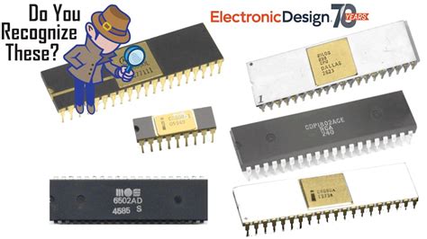 Do You Recognize These Early 8 Bit Microprocessors Electronic Design