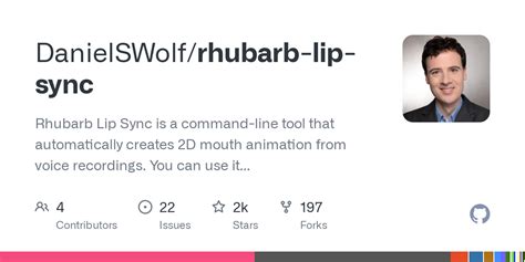 Releases DanielSWolf Rhubarb Lip Sync GitHub