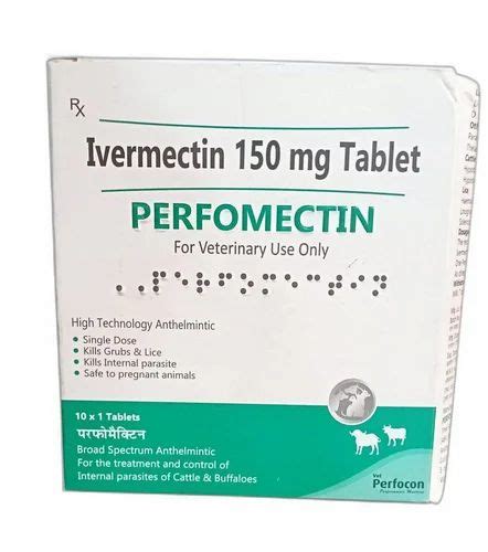 Perfocon 150mg Ivermectin Tablet At ₹ 20box In Gwalior Id 2850338821297