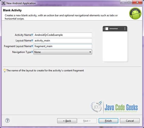 Android Barcode And Qr Scanner Example Java Code Geeks