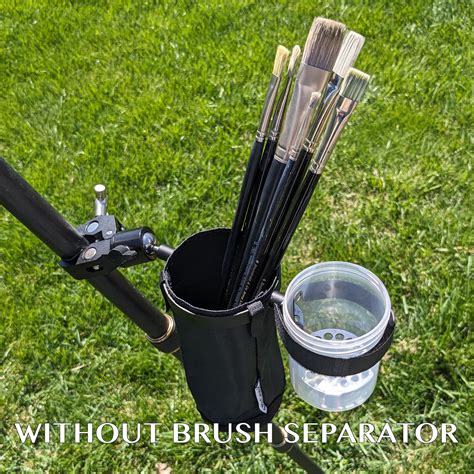 Easelcaddy Easel Brush And Jar Holder In One Compact Fixture